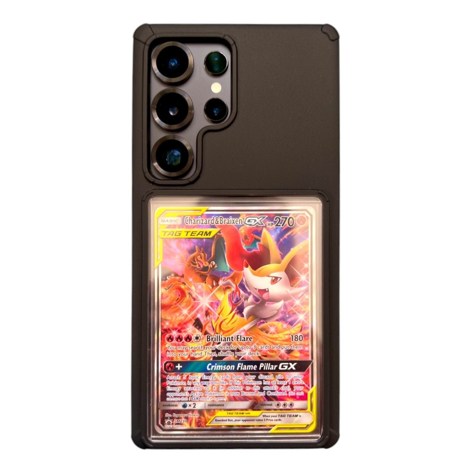 Showcased Trading Card Phone Case | Fits Pokemon TCG Sports One Piece ...