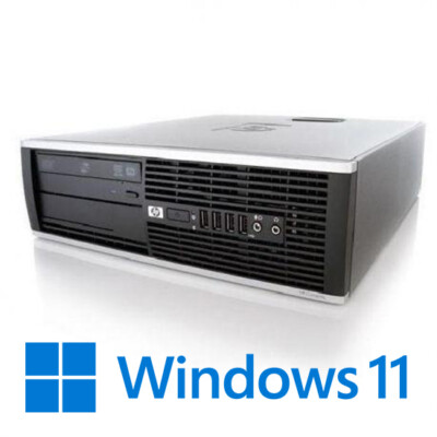 WINDOWS 11 PC FISSO DESKTOP HP SFF 6000 8000 PRO COMPUTER ...