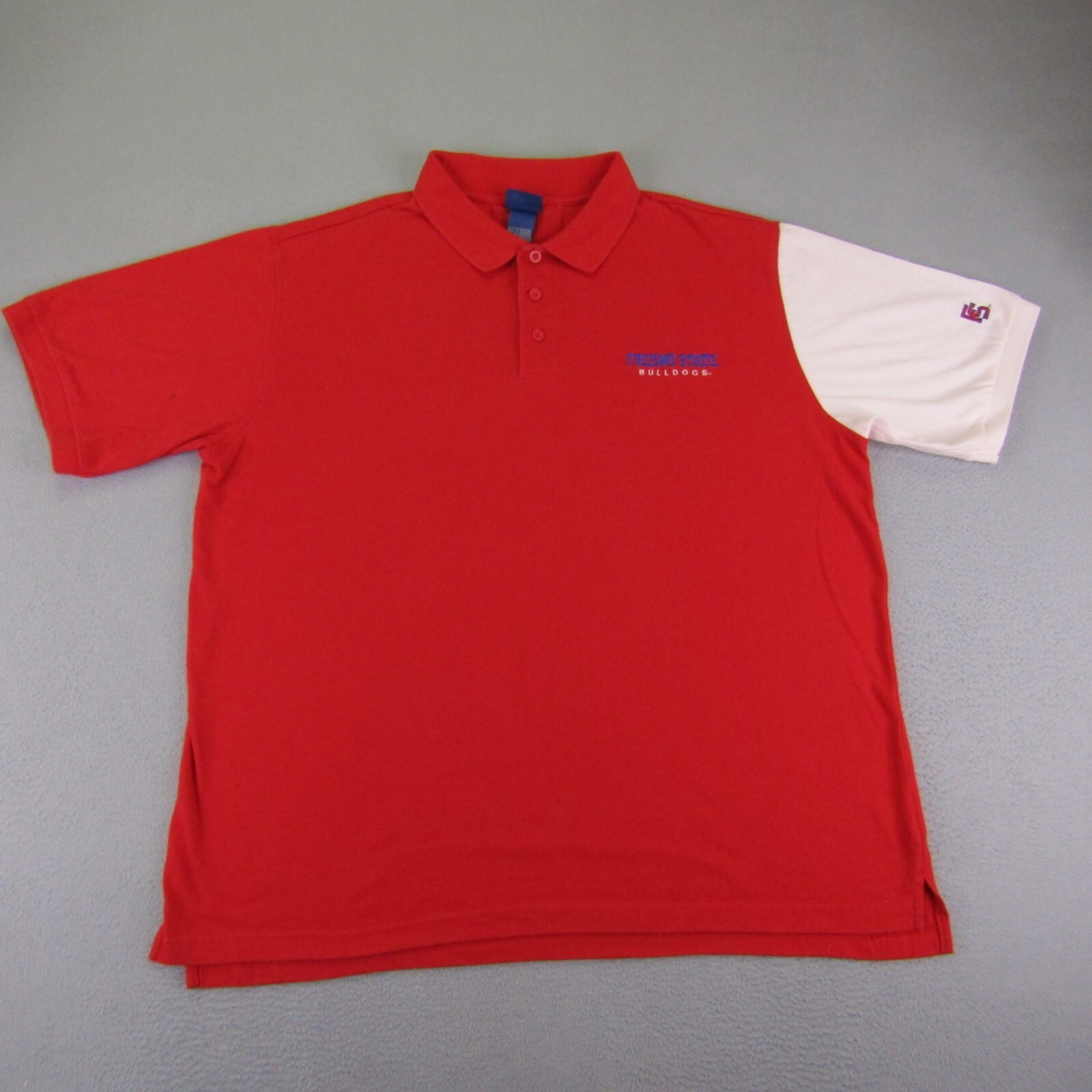 Vintage Fresno State Bulldogs Polo Shirt Mens XXL Red Champs Team ...