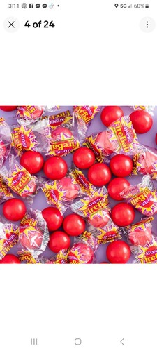 Atomic Fireballs Candy 4.05 Pound Bulk Tub 240 Count 1 Pack Red Hot ...