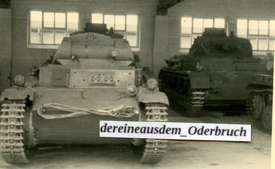 K10 Foto WH Panzerkampfwagen II PzKpfw II der 6. Panzer Div. Kennung ...