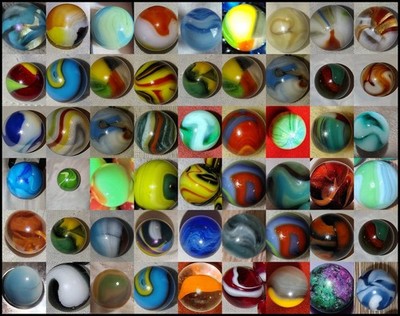 Must See!! Beautiful Huge TWO THOUSAND + Marbles (Ref 758) | eBay
