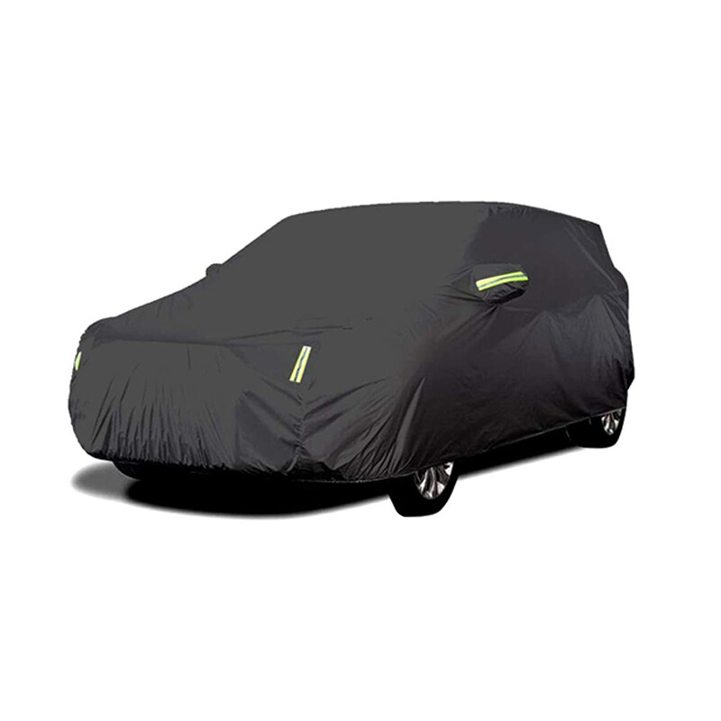 Heavy Duty Full Car Cover Dust Rain Snow Sun UV Protection Outdoor ...
