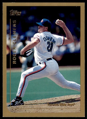 1999 Topps Baseball Card Roger Clemens Toronto Blue Jays #1 | eBay