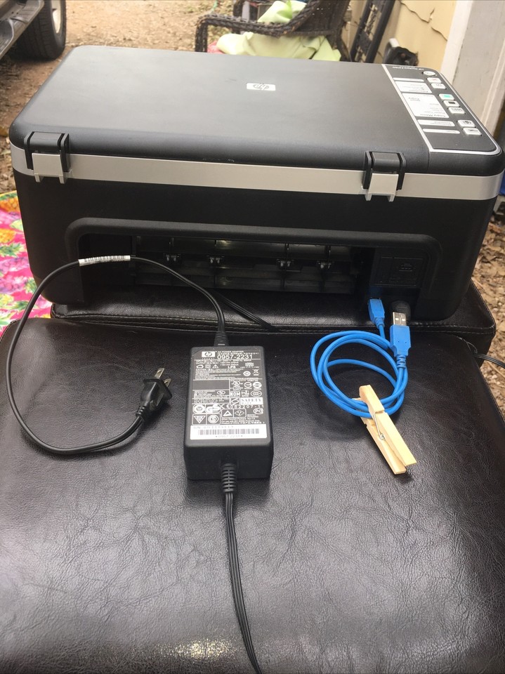 HP Deskjet F4180 All-In-One Inkjet Printer NEEDS INK 808736786942| eBay