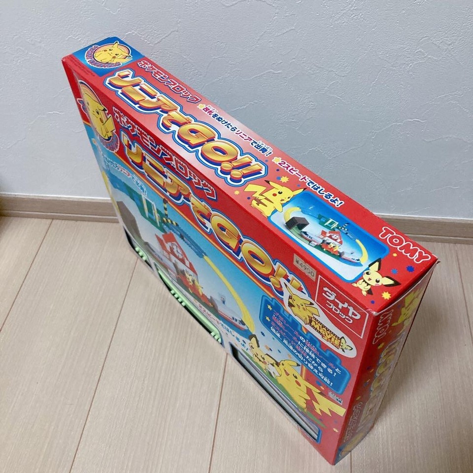 Pokemon Block Linear Go Tomy Diamond Block 1994 Rare Plarail Toy From ...