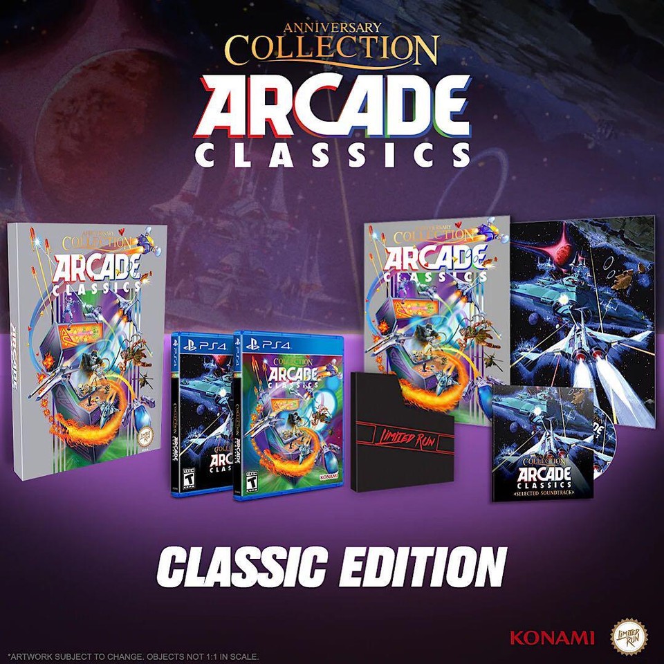 Arcade Classics Anniversary Game Collection Classic North American ...