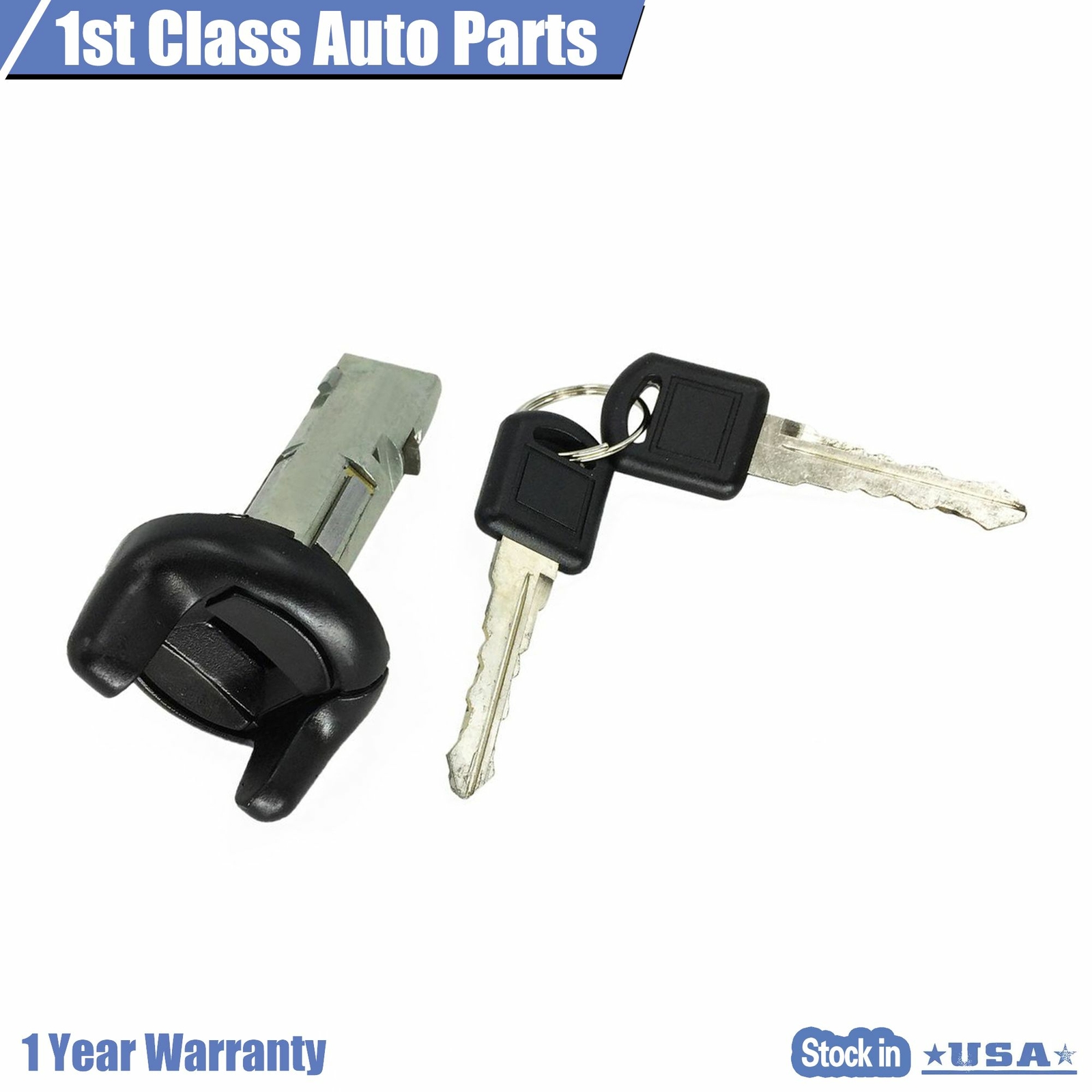 Ignition Key Switch Lock Cylinder For Chevy C3500 K1500 GMC C2500 C1500 ...