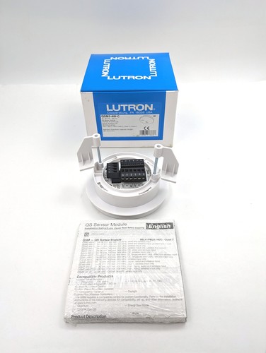 Lutron QS Sensor Module QSM3-4W-C 400 mA 24-36V - White | eBay