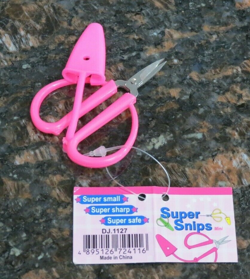 2 Pairs of Super Snips Covered Scissors Sewing / Needlepoint / Cross stitch | eBay