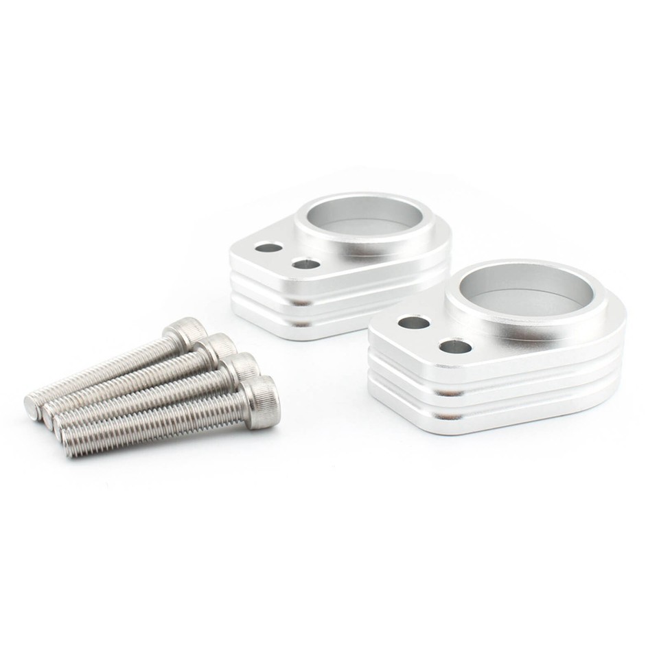 Handlebar Riser Spacer Handle Bar Riser Mount Clamp For Kawasaki ...