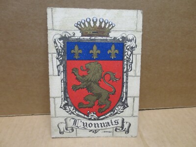 HERALDIQUE ARMOIRIES BLASON province du LYONNAIS éditeur Barre Dayez | eBay