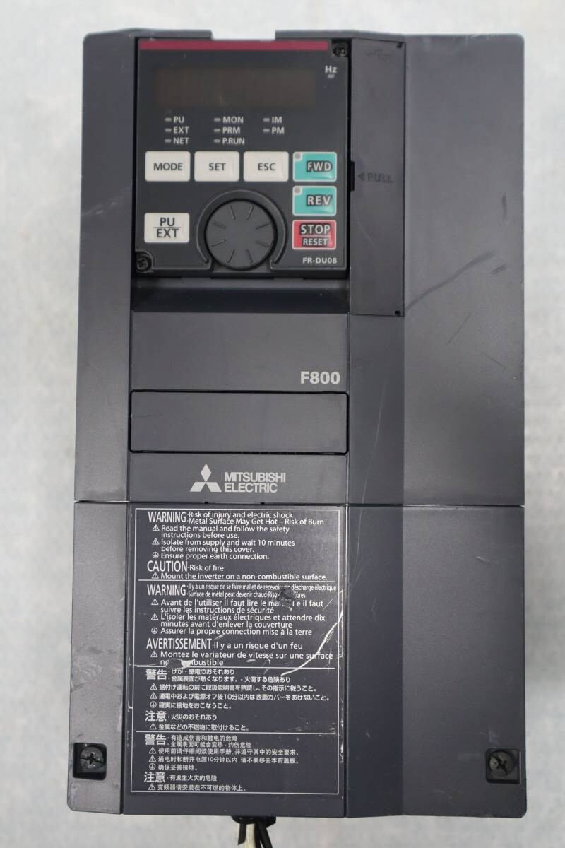 MINT CONDITION MITSUBISHI DRIVE FR-F820-3.7K-1 *SAMEDAY SHIP AVAILABLE ...