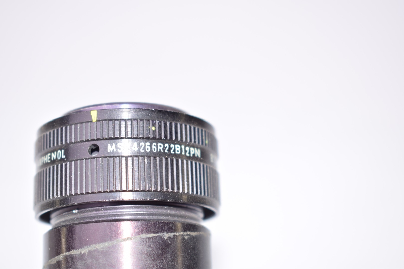 Amphenol MS24266R22B12PN Circular MIL Spec Connector 26500 12C 12#12 ...