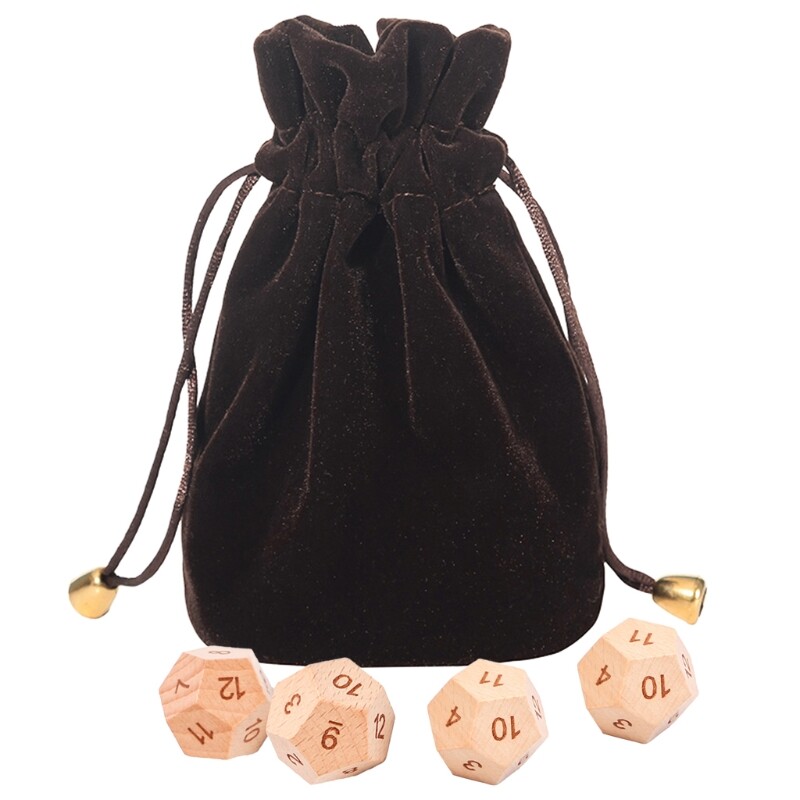 Party Family DIY Games Kid Educational Bag Velvet Drawstring Pouches | eBay