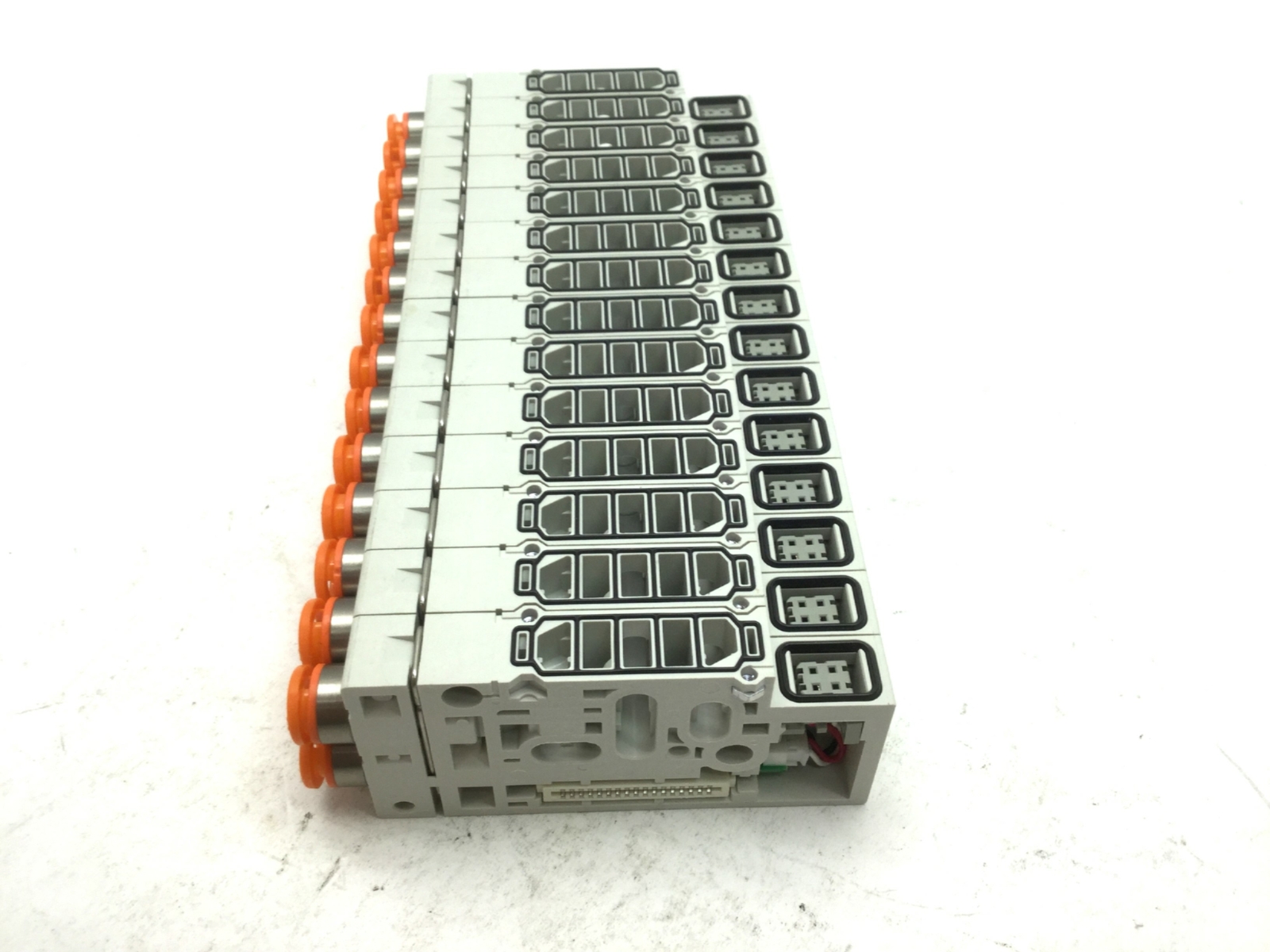 Lot of 14 SMC SY30M-2-1SA-NY Manifold Block Assemblies 1/4" Push to ...