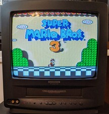 Curtis Mathes Tronics 13" Color TV Television VCR Combo Remote CMC13003 ...