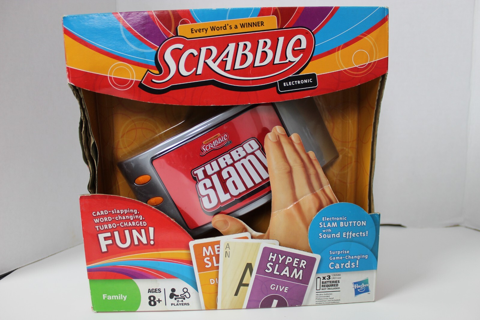 Hasbro Scrabble Electronic Turbo Slam Board Game | eBay