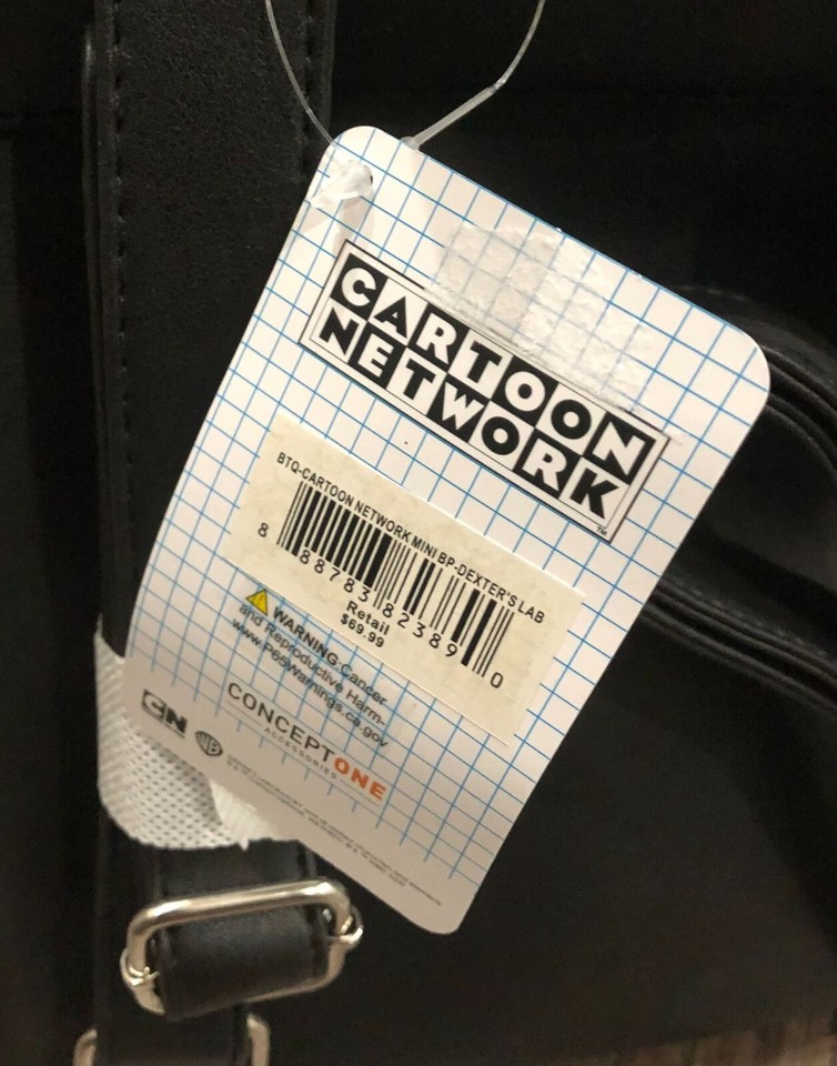 Concpet One Dexter's Laboratory Mini Back Pack Backpack Bag New with ...