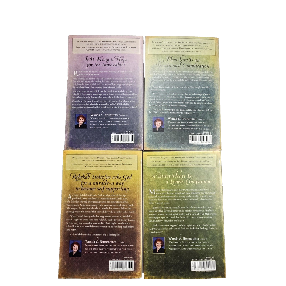 Brides Of Lancaster County Complete Series Wanda E. Brunstetter Vol. 1 ...
