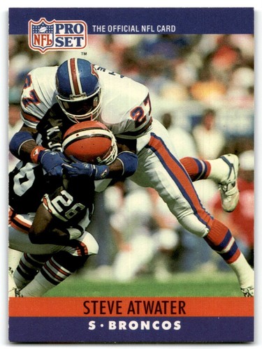 1990 Pro Set Steve Atwater Denver Broncos #86 | eBay