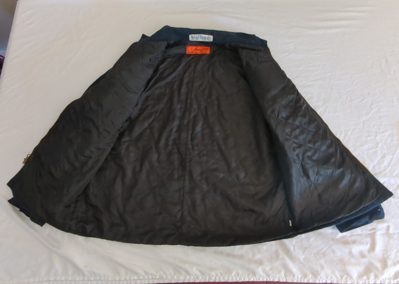 Cintas Zip Up Work Jacket 970-20 Navy Blue Size Large for sale online ...