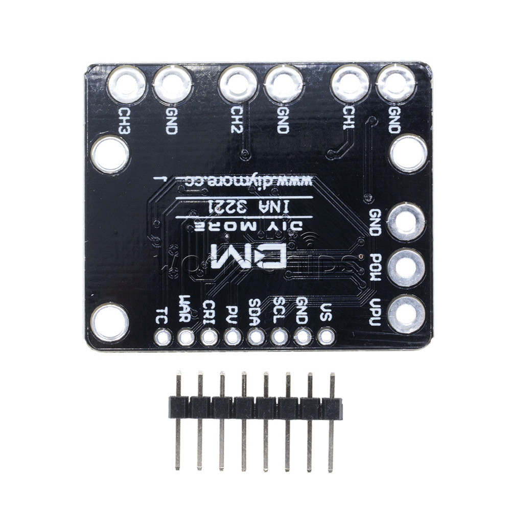 Arduino Ina3221 New Variant INA3221 I2C Triple-Channel Current Monitor ...
