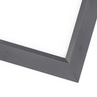 10x15 - 10 x 15 Contemporary Black Sloped Solid Wood Frame with UV ...