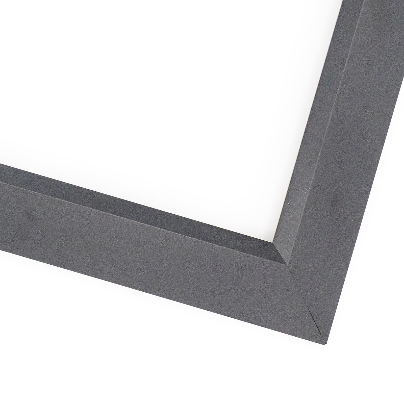 10x15 - 10 x 15 Contemporary Black Sloped Solid Wood Frame with UV ...