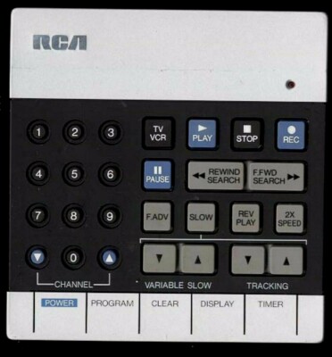 RCA 160829 TV/VCR Remote Control VKP900/925 VKT650/700 | eBay