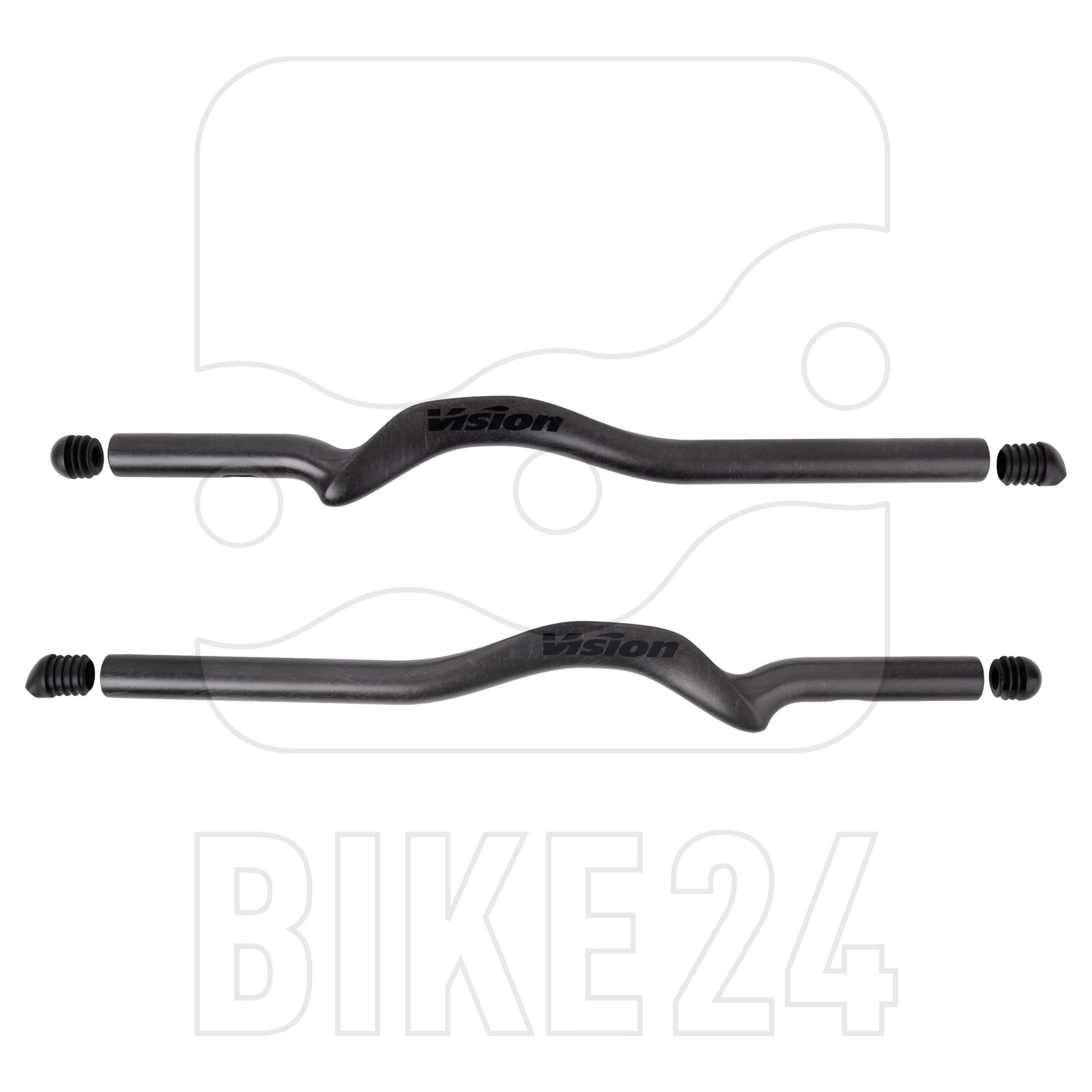 NEW - Vision Metron TFE WA Carbon Aerobar Extensions - J-Bend -FREE INT ...