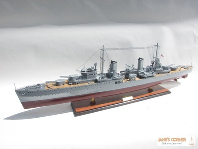 HMAS SYDNEY II cruiser 100cm (39.4") - Wooden model ship - High quality ...