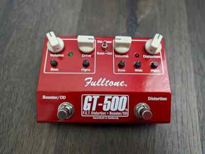 Fulltone GT-500 Distortion/Booster/Overdrive Guitar Effect Pedal - OriginalOwner | eBay