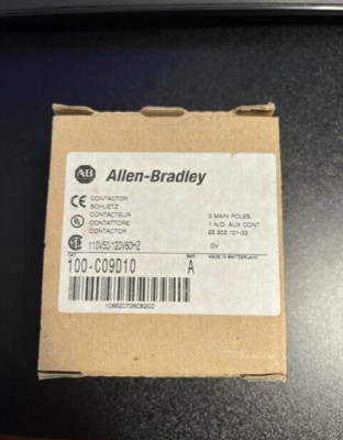 ALLEN-BRADLEY 100-C09D10 IEC CONTACTOR 9 AMP 120VAC NEW IN BOX | eBay