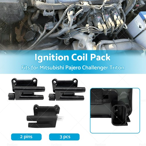 Ignition Coil Pack 3PCS for Mitsubishi Pajero NL NM NP Challenger ...