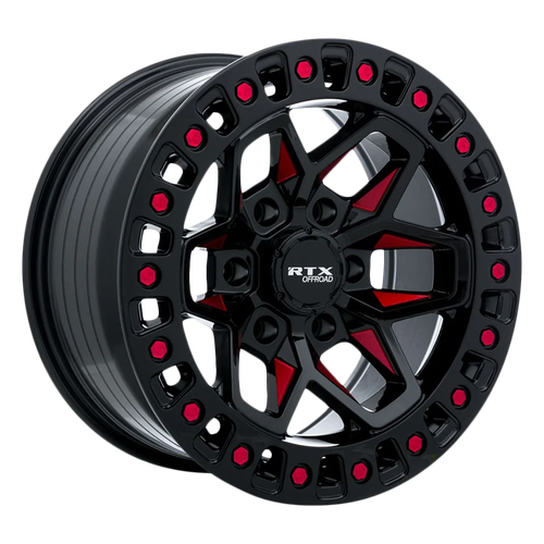 RTX Off-Road 17x9 Wheel Red Zion 6x5.5 0mm Aluminum Rim | eBay