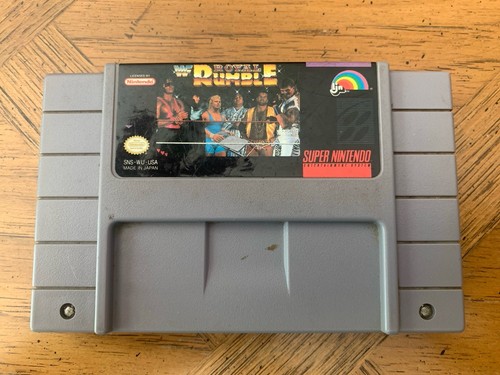 WWF Royal Rumble & WWF RAW & WWF SuperWrestlemania - Super Nintendo ...