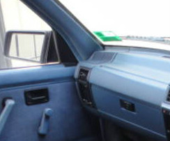 VL HOLDEN CALAIS BERLINA INTERIOR 25i BLUE TRIM VINYL PLASTIC PAINT ...