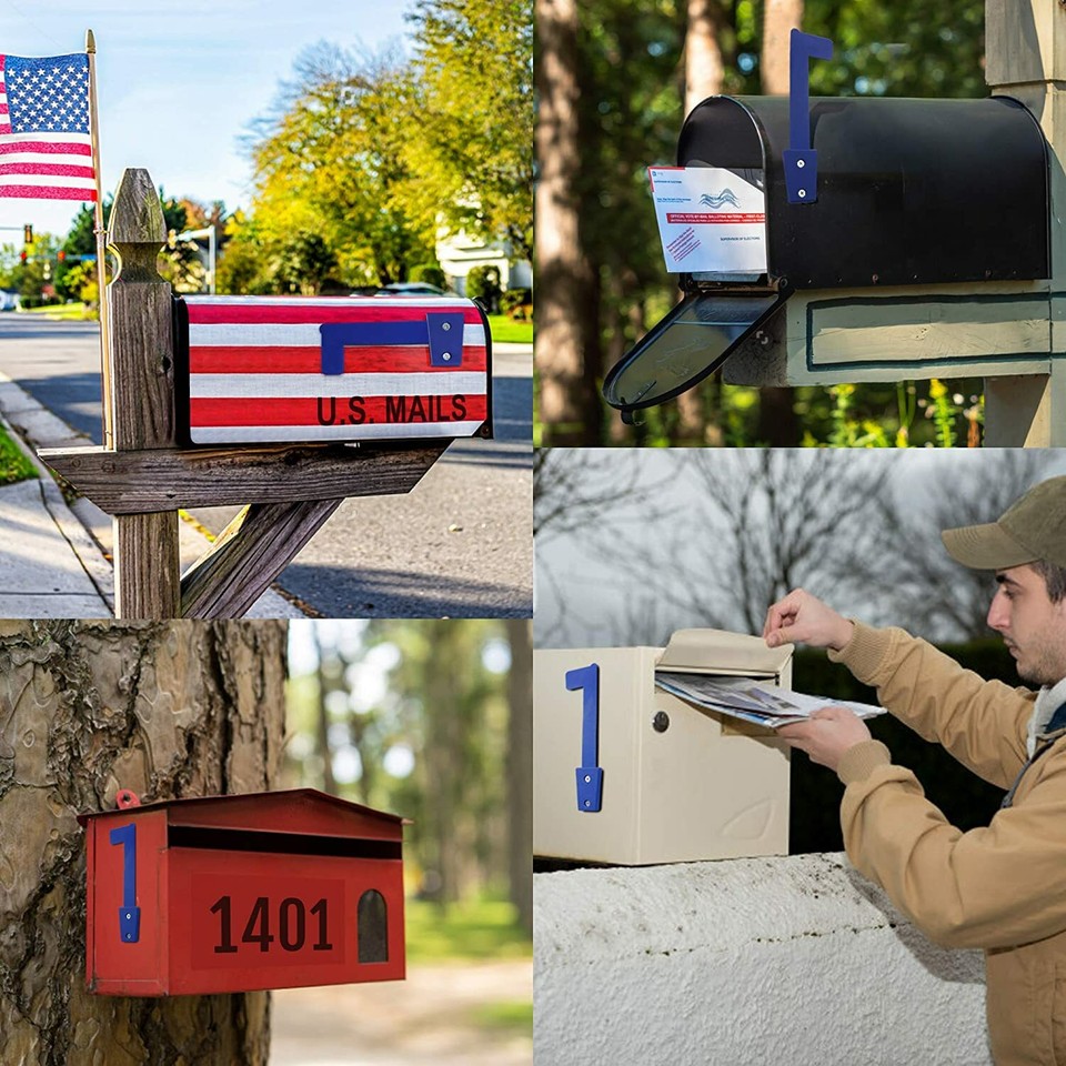Anley Mailbox Flag - Alert Postal Carrier Raised Signal Flags ...