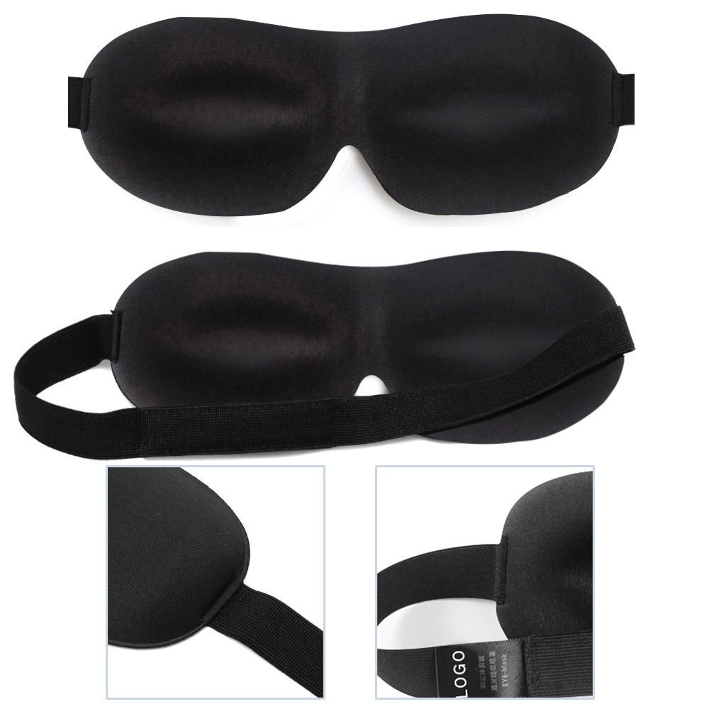Foam Shade Cover Sleep Eyeshade Memory Eye Patch Sleeping Aid 3D Eye ...