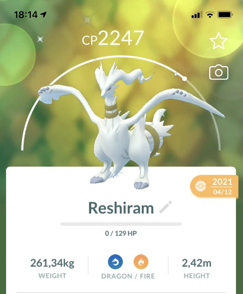 Pokemon Reshiram