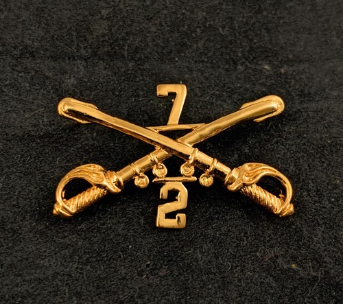 🌟US Army 2nd btn 7th Cavalry 2/7 GarryOwen "Ghost Battalion" Crossed ...