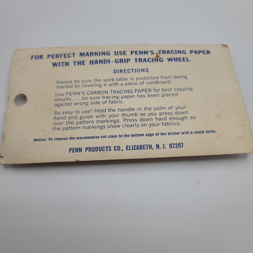 Vintage Tracing Wheel In Sealed Package | eBay