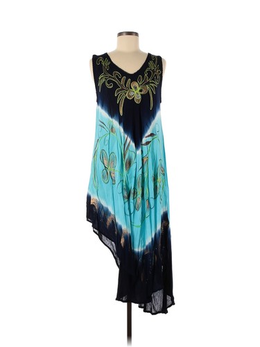 ACE Fashion Women Blue Casual Dress One Size | eBay