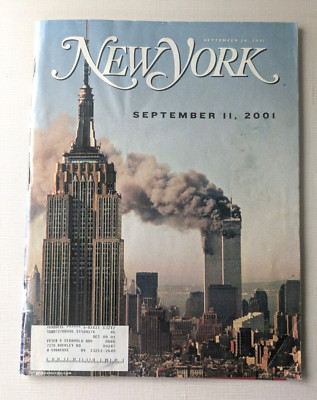 NEW YORK MAGAZINE Sept 24,2001 (9/11, September 11, 2001 World Trade ...