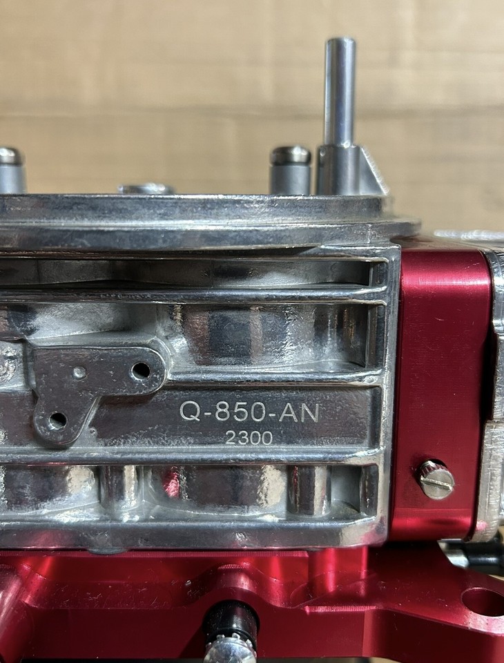 Quick Fuel 850CFM Annular Booster Race Carburetor FRQ-850-AN Drag Chevy ...