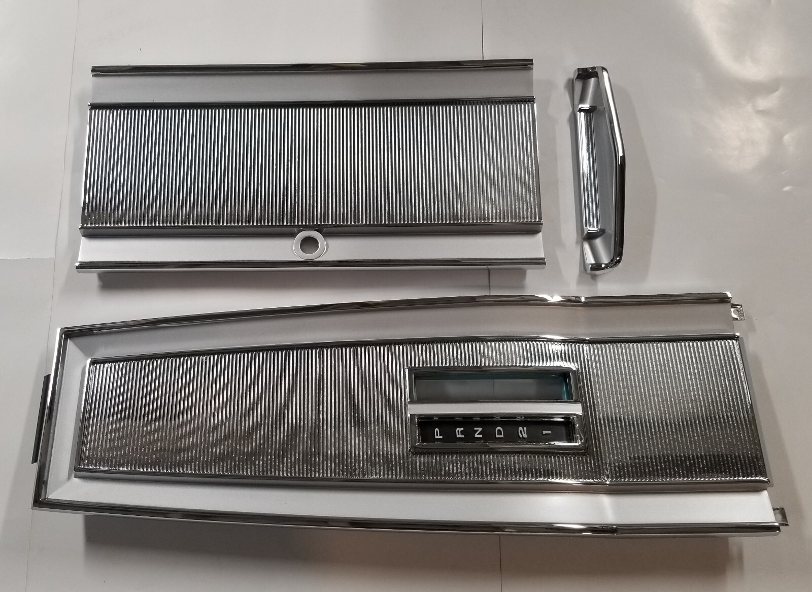 1967-1968 Dodge Charger Road Runner GTX B-Body Console Top Plate Set ...