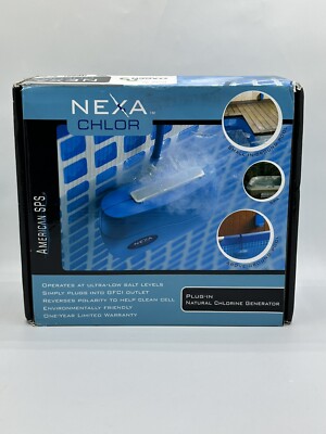 Nexa Chlor NATURAL Pool And Spa Salt Chlorine Generator - Up To ...
