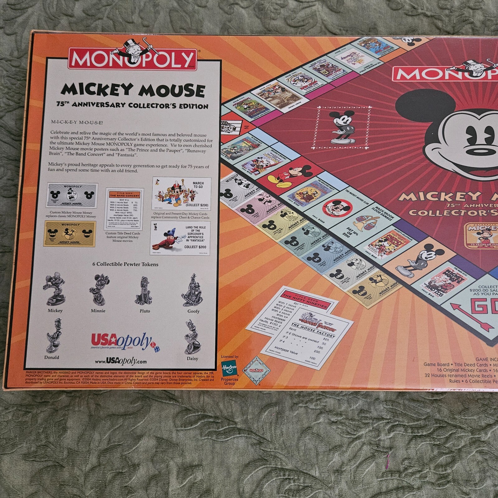 Monopoly Mickey Mouse 75th Anniversary Collector Edition New Sealed | eBay