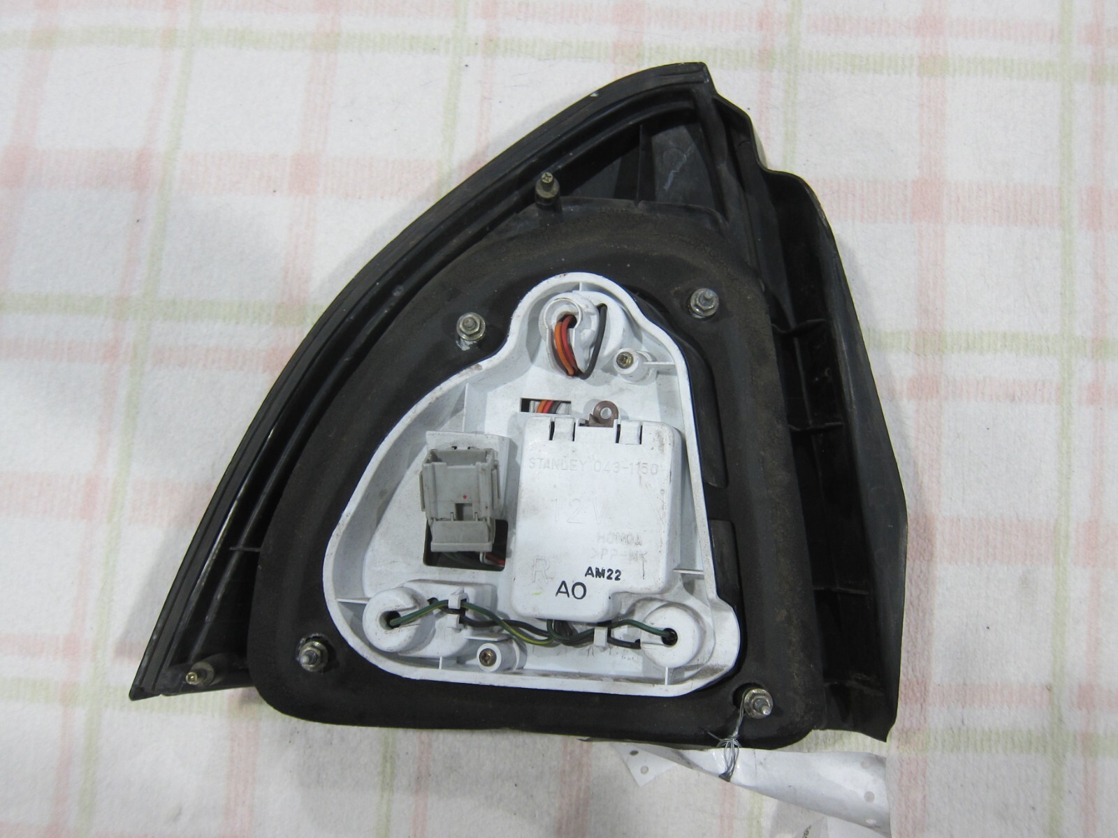 1992 1993 1994 1995 1996 HONDA PRELUDE PASSENGER RIGHT SIDE TAILLIGHT ...